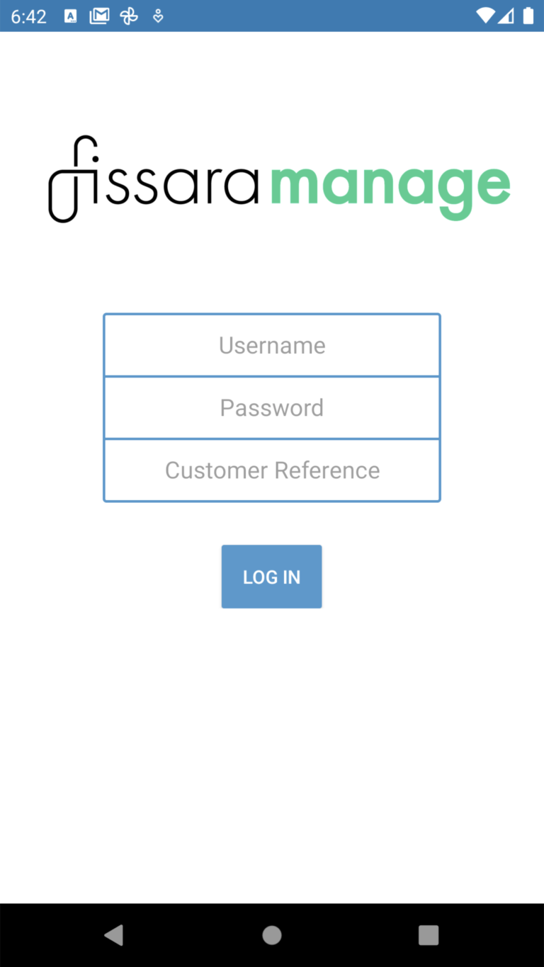 Setting up the User App – fissara Customer Care