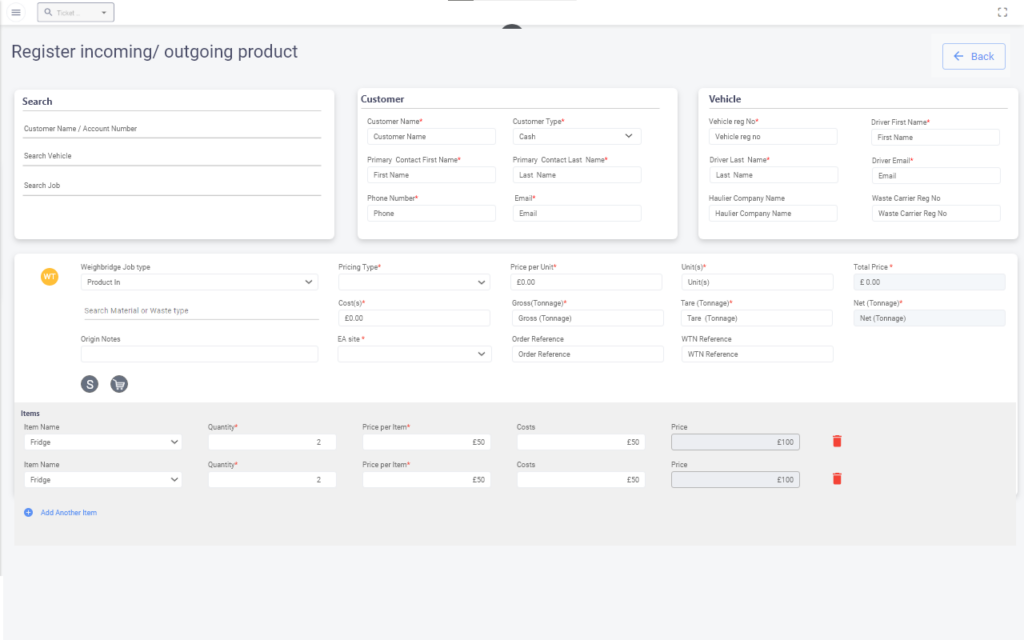 *Creating a New Weighbridge Ticket – fissara Customer Care